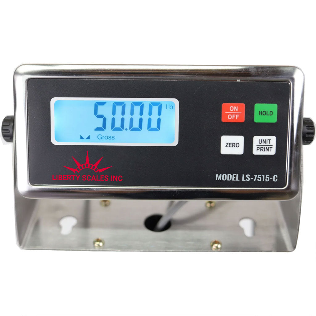 Liberty LS-7515-C Indicator: Accurate Weighing Solution — Liberty Scales