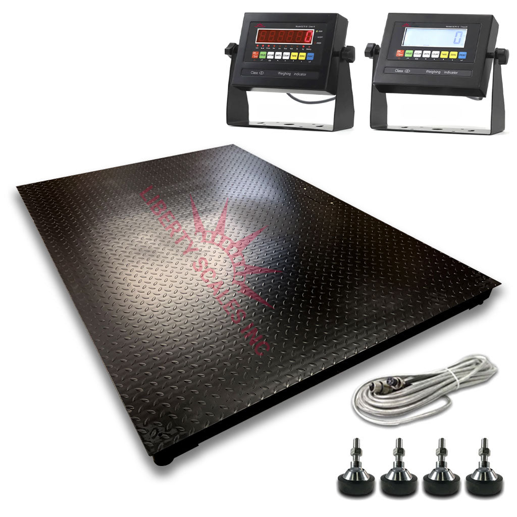 Liberty LS-700-5'x7' Heavy Duty Livestock Floor Scale — Liberty Scales