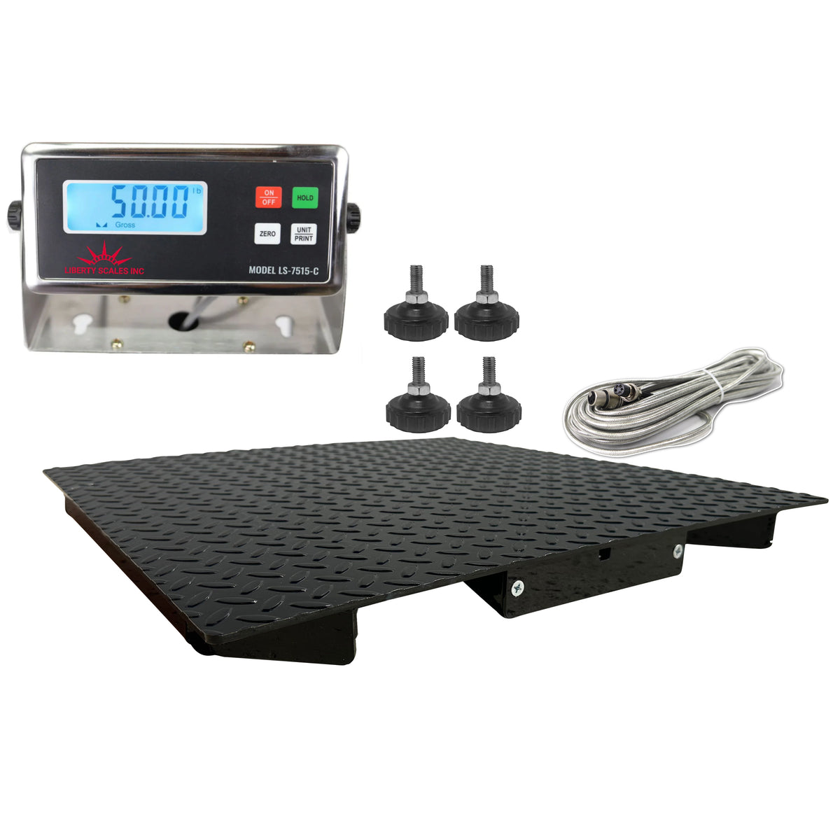 Liberty Scales LS-LPX Series – Ultra Low-Profile Floor Scale