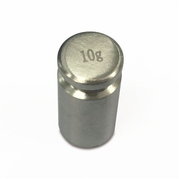 Ohaus ASTM Class 6 Weights - Cylindrical Model Weight, 10 g, Cyl, Body ...