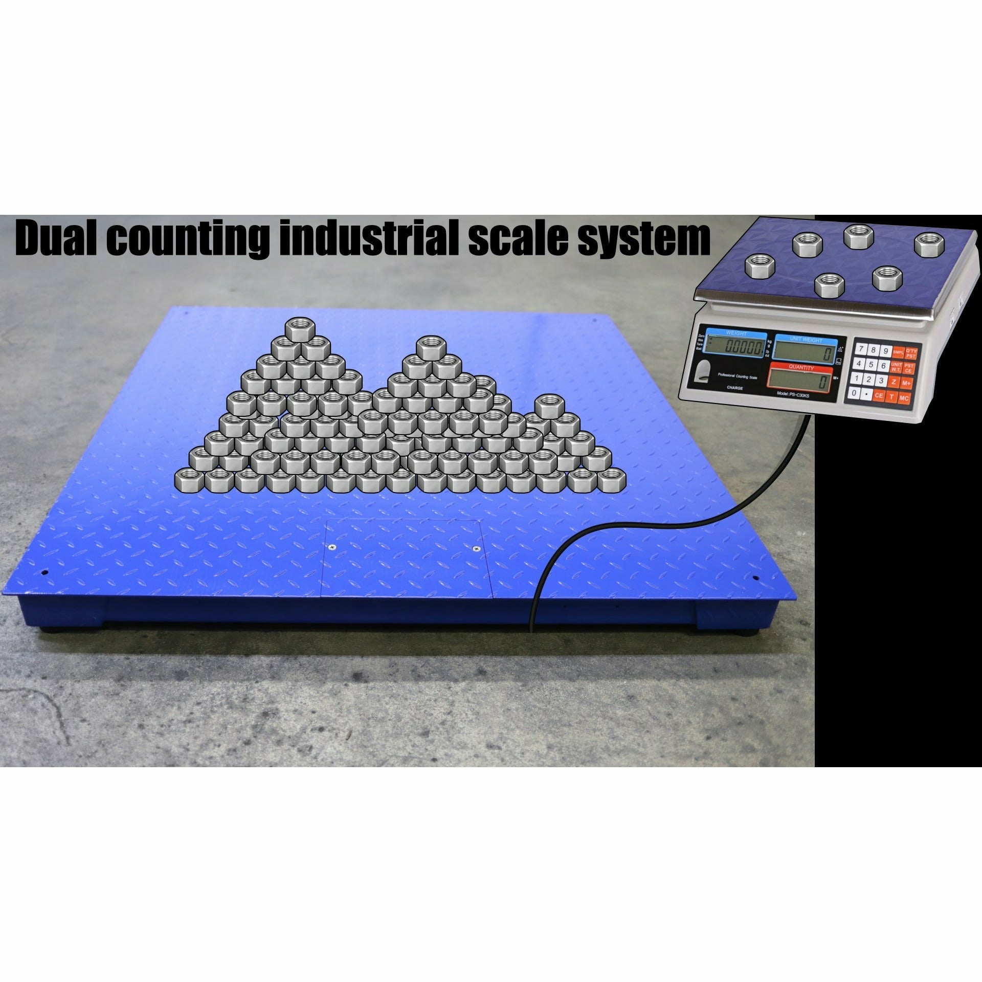 LS-700-DC Dual Counting Smart Weighing System — Liberty Scales