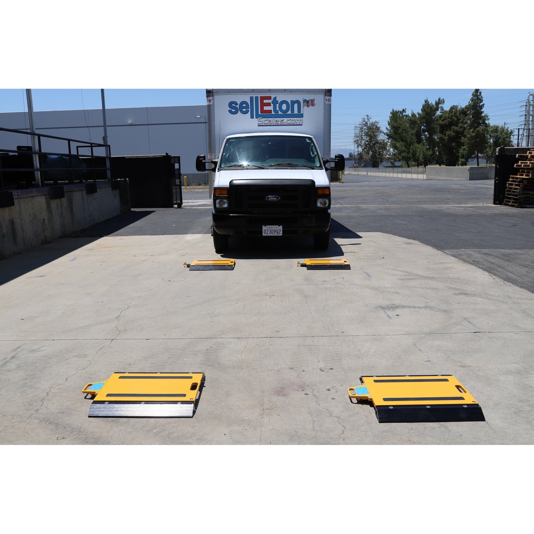 Axle Scales and Industrial Weigh Pads System for Vehicles, Car ...