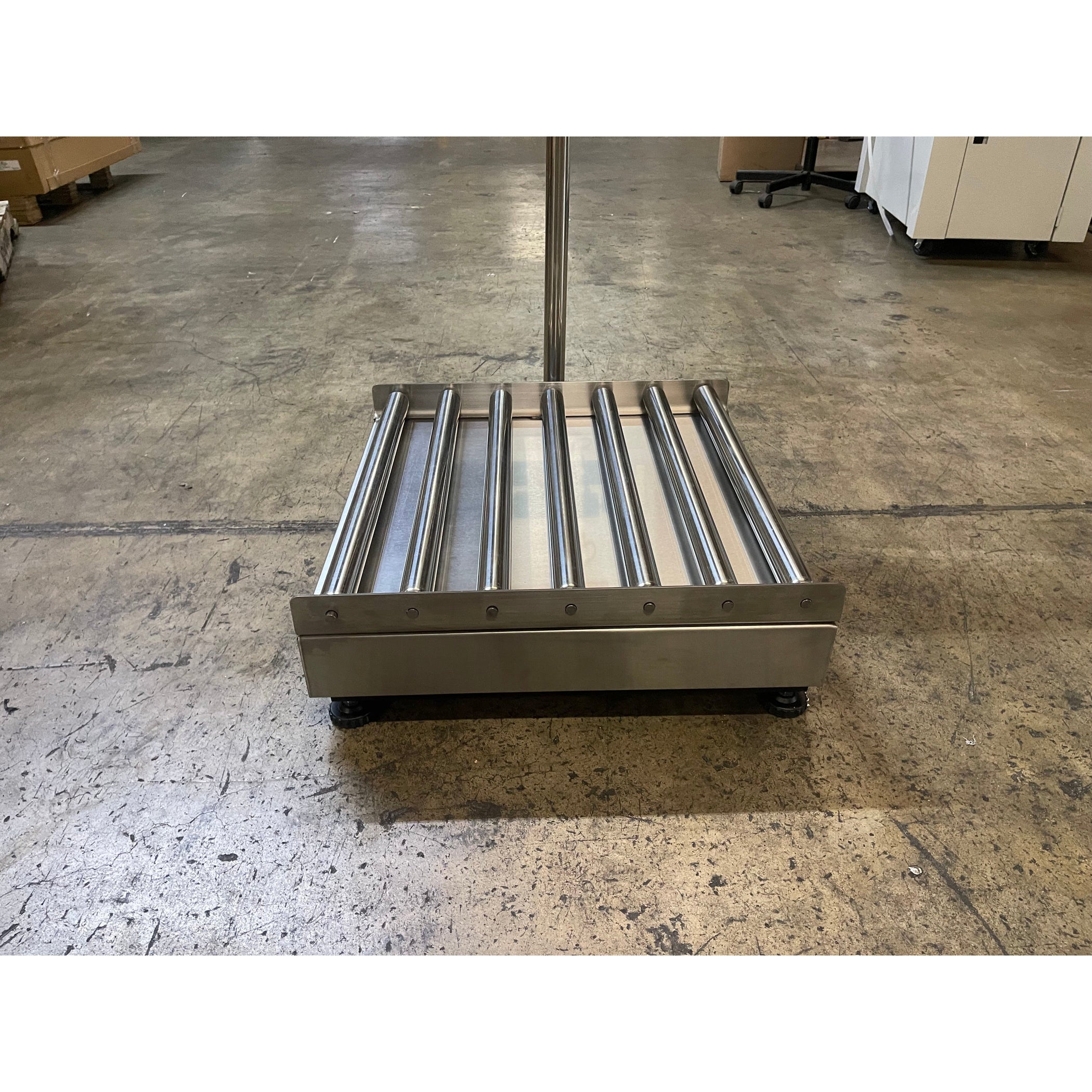 Portable Bench Scales with Wheels & Backrail | Precision Weighing ...