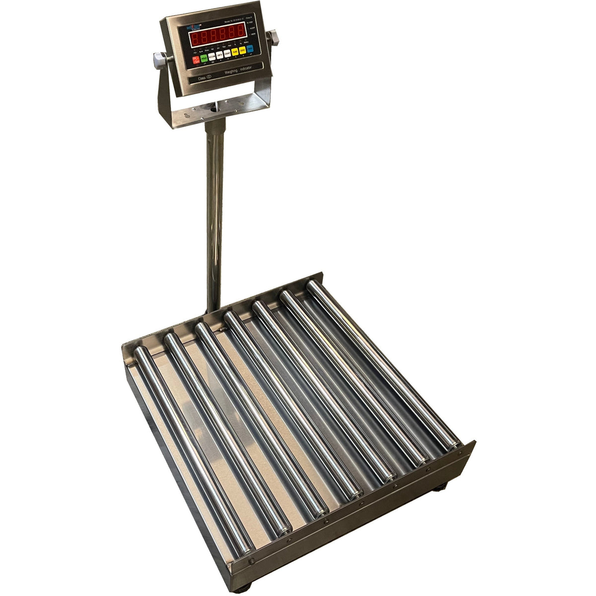 Portable Bench Scales with Wheels & Backrail | Precision Weighing ...