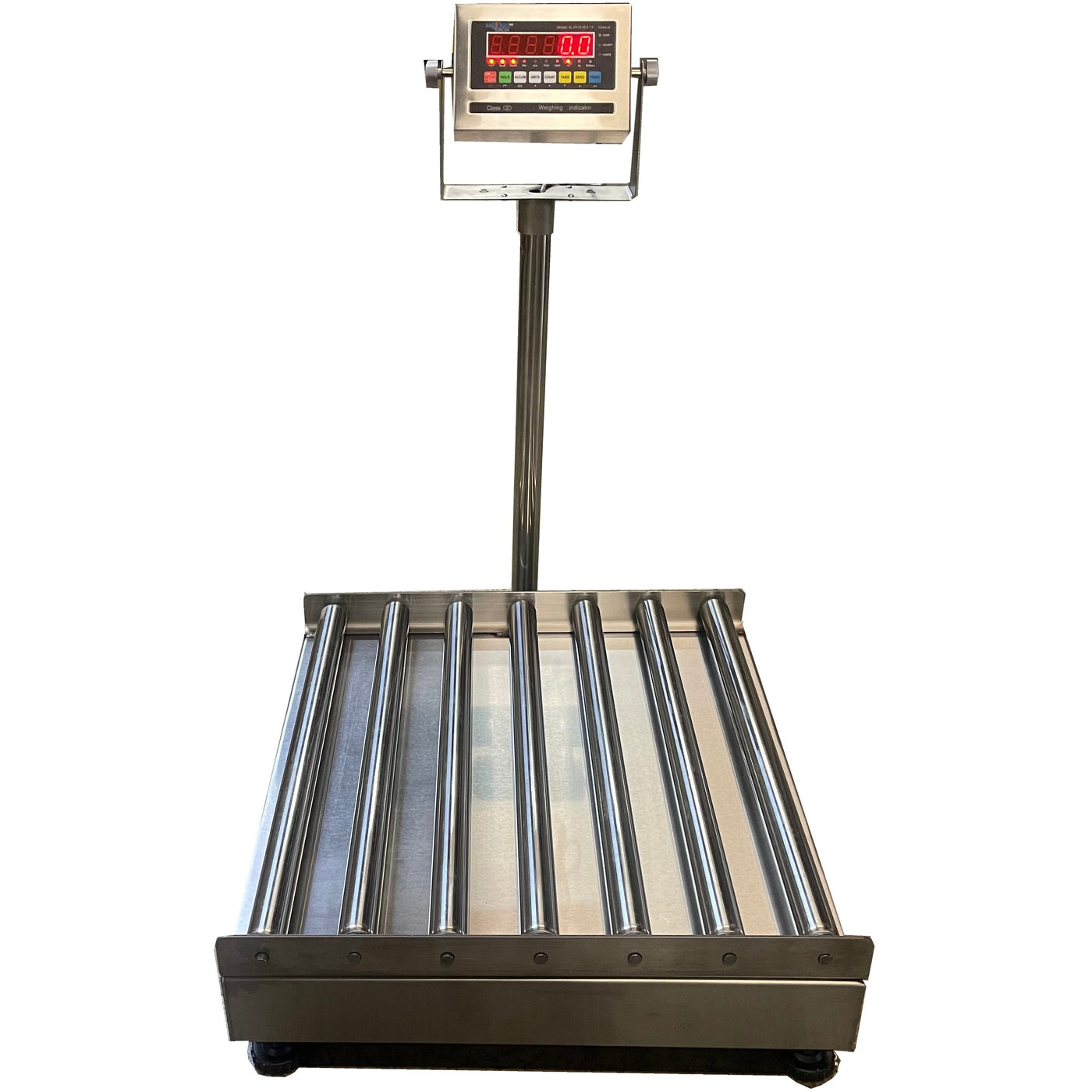 Portable Bench Scales with Wheels & Backrail | Precision Weighing ...