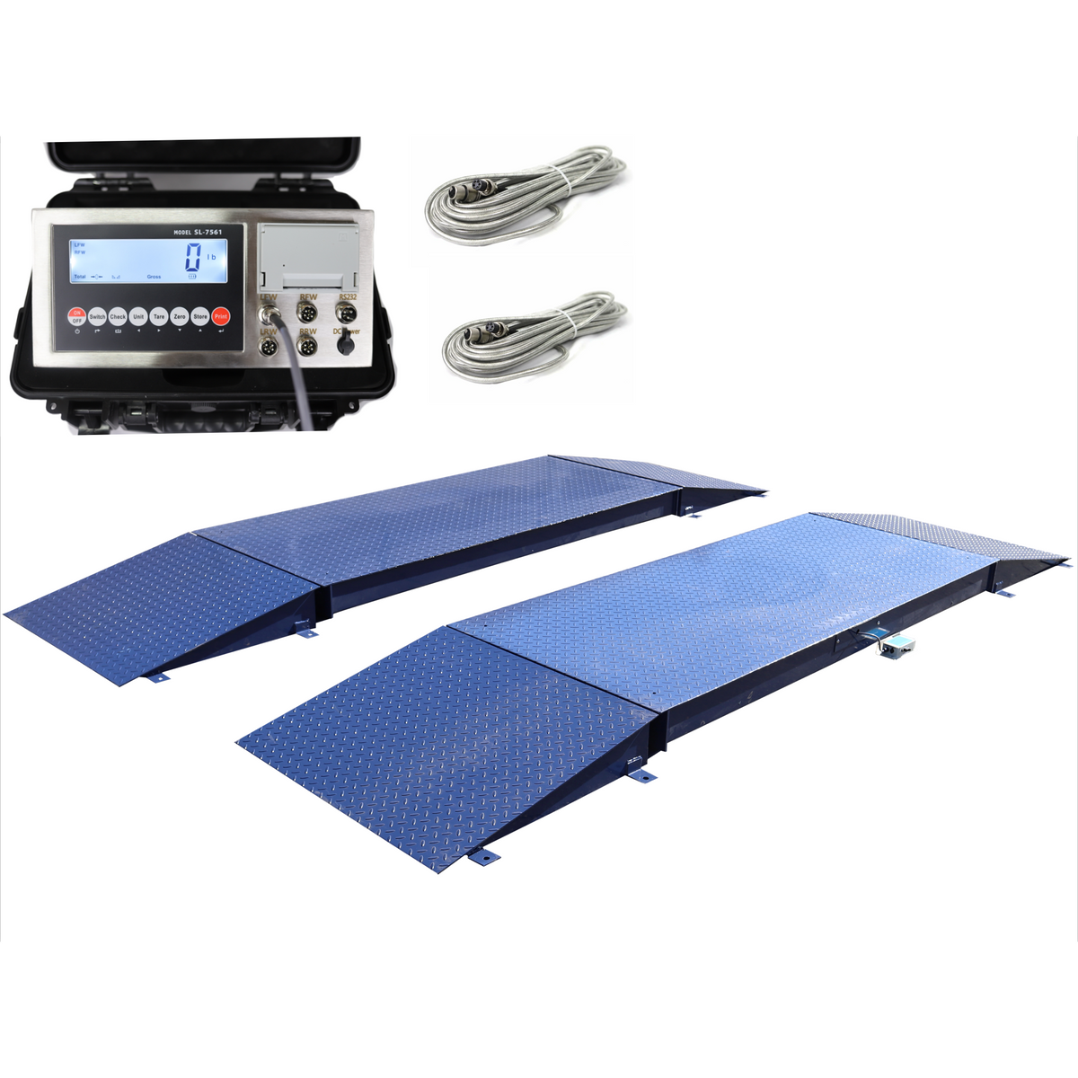 Liberty LS-80KX 12' Axle Scale - 80,000 lbs Capacity — Liberty Scales